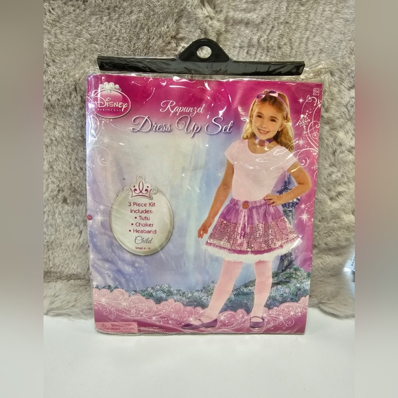 Disney | Costumes | Tangled Rapunzel Dress Up Set 3pc | Poshmark